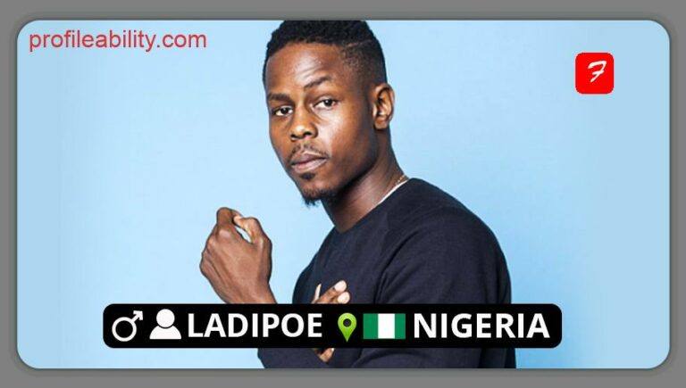 Ladipoe Biography, Music, Videos, Booking - ProfileAbility